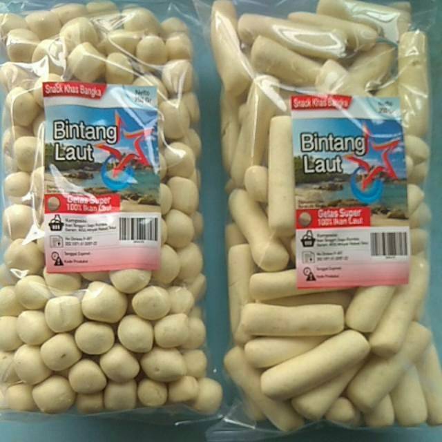 Jual Getas bangka merk Bintang Laut 250gram oleh oleh makanan snack ...