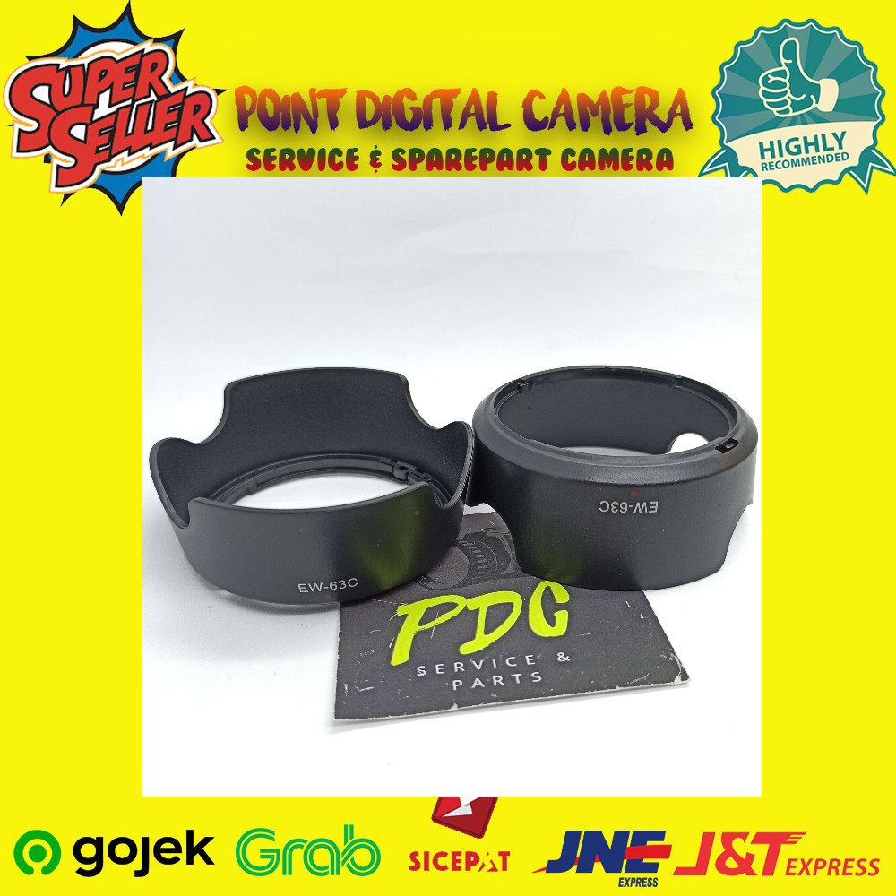 Jual Lens Hood EW-63C Flower Ukuran 58mm Utk Canon 18-55mm STM | Shopee ...