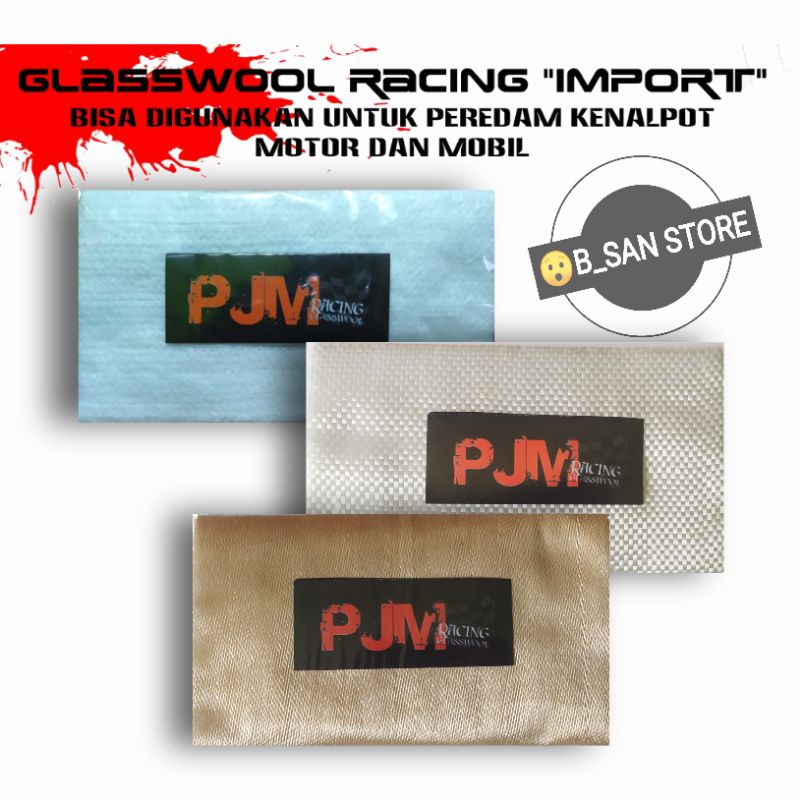 Jual PJM GLASSWOOL | Gasbul Knalpot | Gaswool Knalpot | Peredam Panas ...