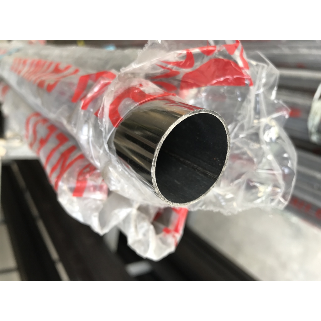 Jual PIPA STAINLESS ORNAMEN SS 304 KILAP/ MIRROR 1 1/4" INCH X 1.2 MM X ...