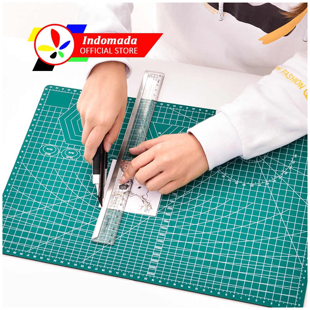 Jual Indomada Alas Potong A3 45 x 30 cm Cutting Mat Pad | Shopee Indonesia