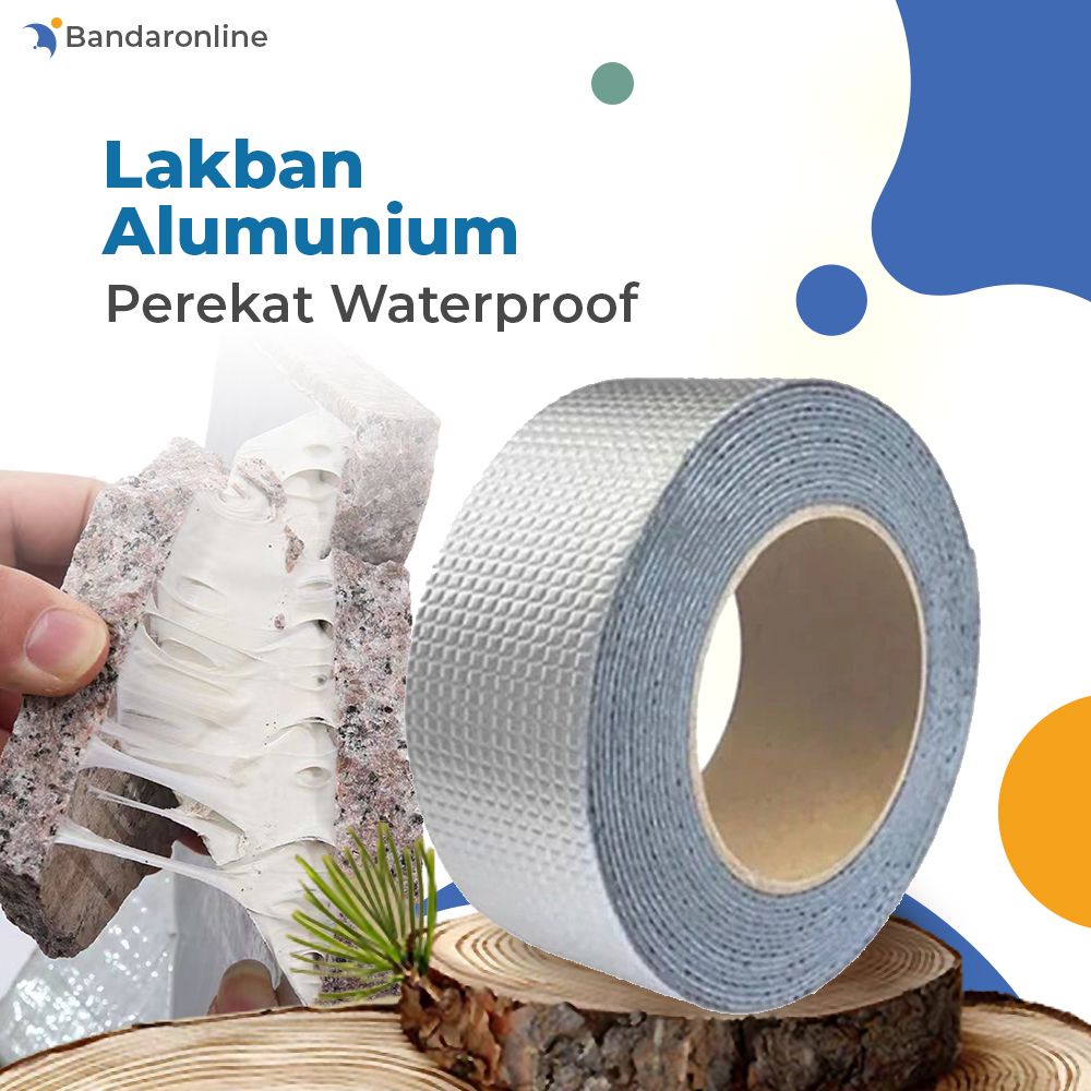 Jual Lakban Aluminium Foil Perekat Anti Bocor Waterproof | Shopee Indonesia