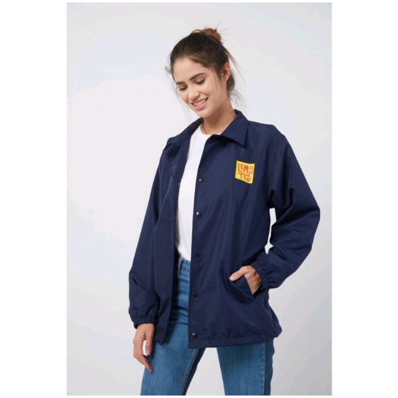 Jual Outer Jaket Coach Wanita Lemon Tea - By Berrybenka | Shopee Indonesia