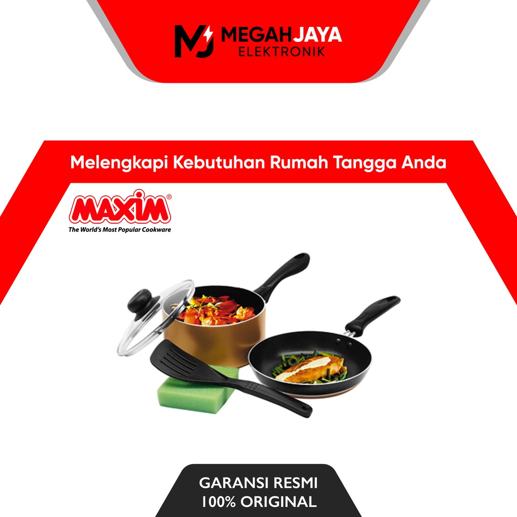 Jual [COD READY] MAXIM WAJAN PANCI SET VENICE SET (5 PIECES) GARANSI ...