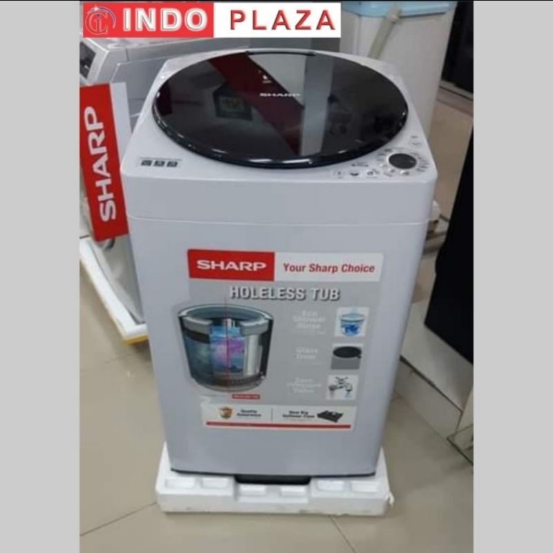Jual MESIN CUCI SHARP 1 TABUNG TOP LOADING 9 KG / 9KG ESM-909TGG MEGAMOUTH | Shopee Indonesia