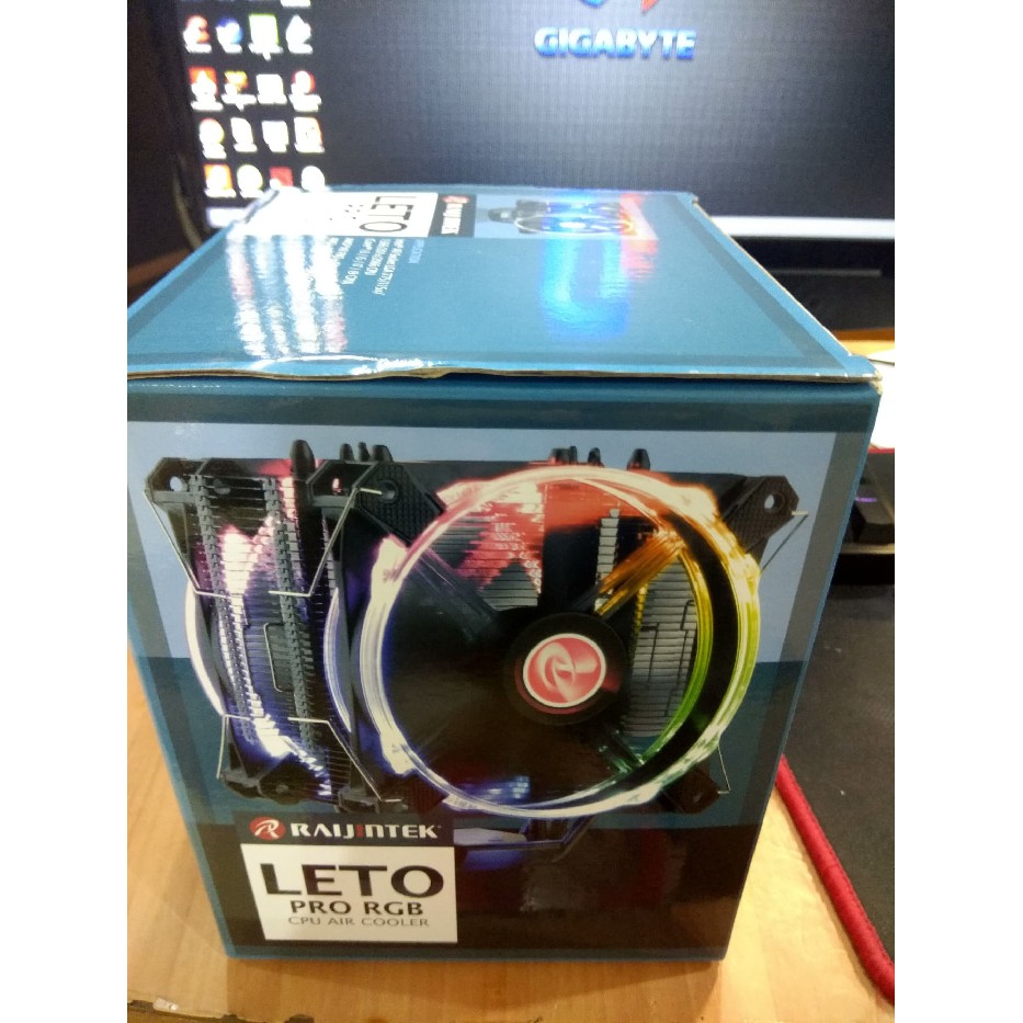 Jual Raijintek Leto Pro RGB - Dual Fan - 4pcs 6mm Heat-pipe - Black ...