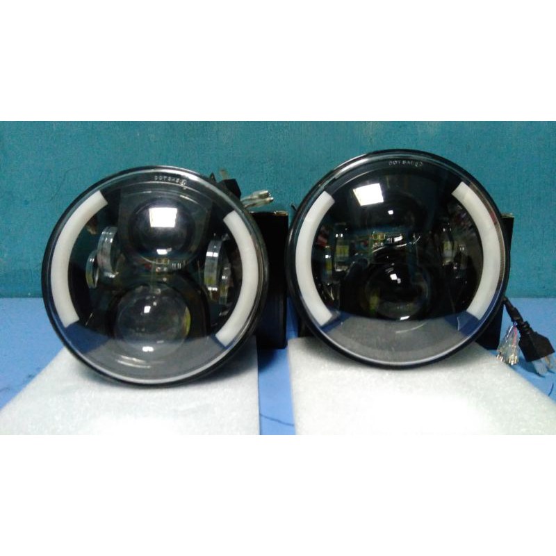 Jual Lampu headlamp led daymaker 7inch hardtop rubicon jimny | Shopee ...