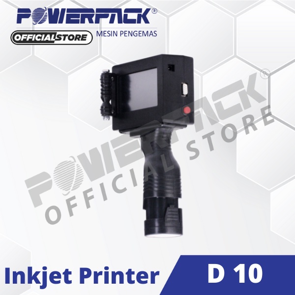 Jual POWERPACK Small Hand Ink Jet Printer D10 Mesin Coding Cetak Kode ...