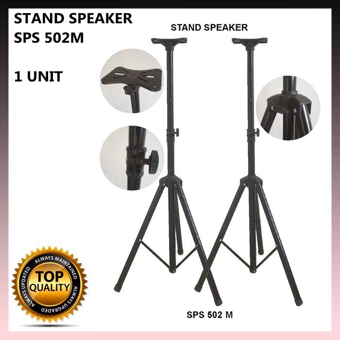 Jual STAND SPEAKER TRIPOD KAKI SPEAKER PG-502 / SPS 502 M / PG502 1 UNIT | Shopee Indonesia