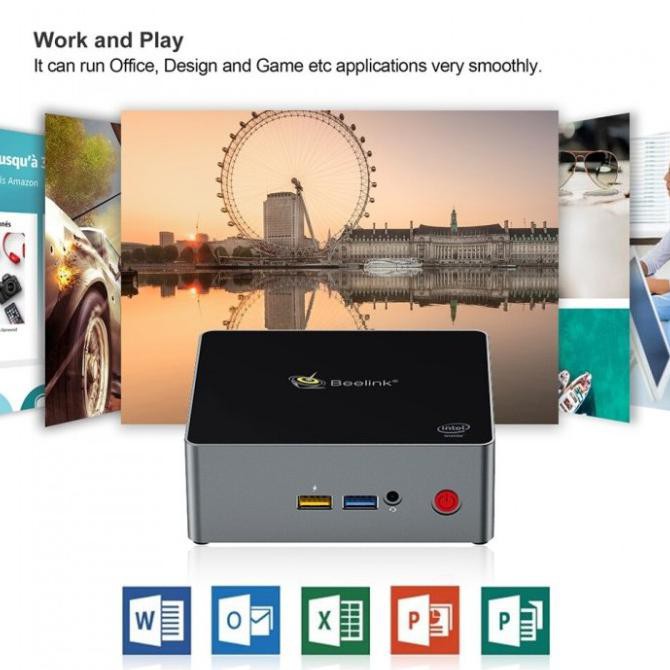 Jual Beelink J34 Mini Pc - Ram 8Gb Ssd 512Gb - Intel Apollo Lake ...