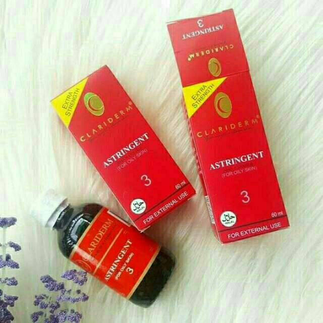 Jual CLARIDERM ASTRIGENT 100% ORIGINAL / TONER ALKOHOL CLARIDERM ...