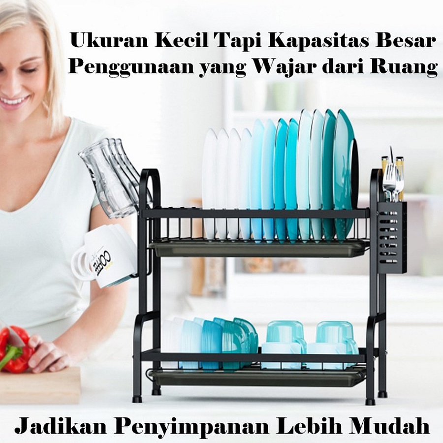 Jual Rak Wastafel Peniris Piring Rak Dapur Pengering Alat dan Aksesoris ...