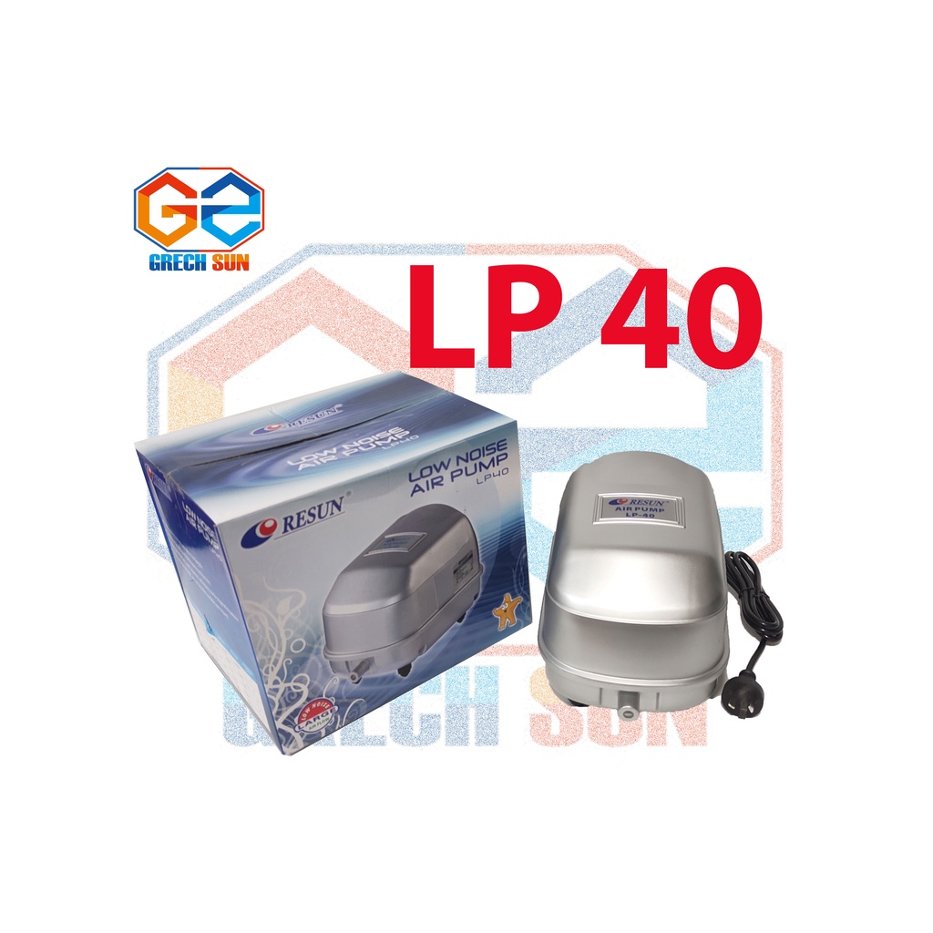 Jual AERATOR ORIGINAL RESUN LP 40 LOW NOISE AIR PUMP POMPA UDARA LP 40 ...