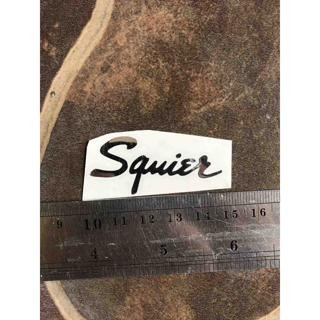 Jual Gitar Squier Sticker Tempel Head stock Elektrik Decal Akustik Bass ...