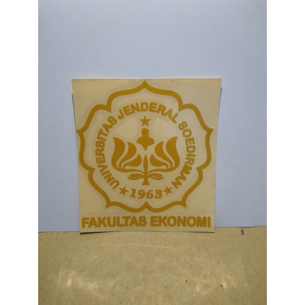 Jual Sticker Fakultas Ekonomi Universitas Jenderal Soedirman (UNSOED ...