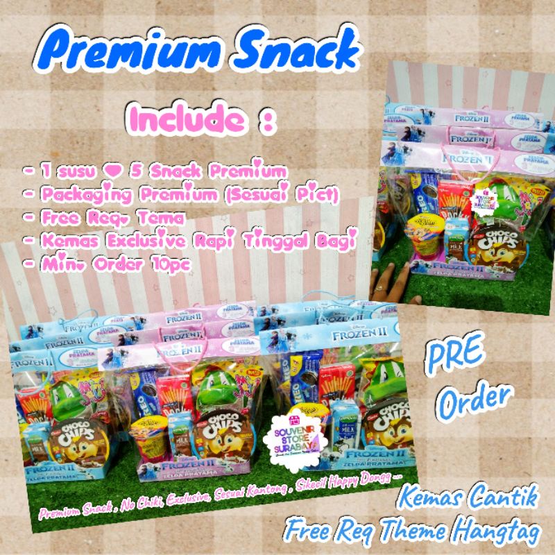 Jual Snack Ultah Premium/Premium Snack Ultah/Bingkisan Snack ...