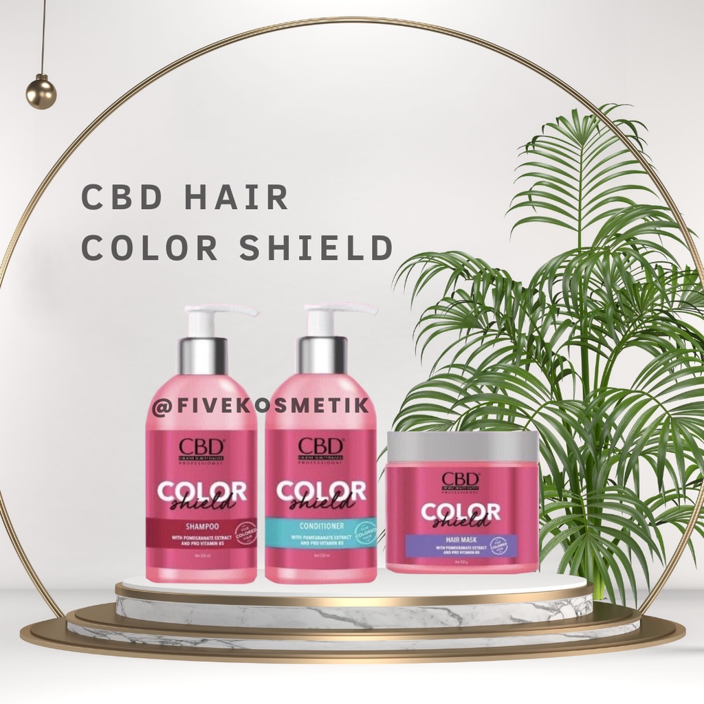 Jual CBD COLOR SHIELD SHAMPOO/CONDITIONER/HAIR MASK | Shopee Indonesia
