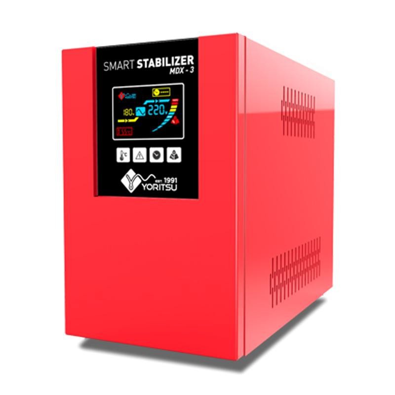 Jual Smart Stabilizer Digital 3000VA YORITSU MDX 3KVA | Shopee Indonesia