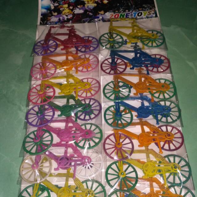 Jual Mainan Anak Edukasi Sepeda Plastik mini jadul banget | Shopee ...