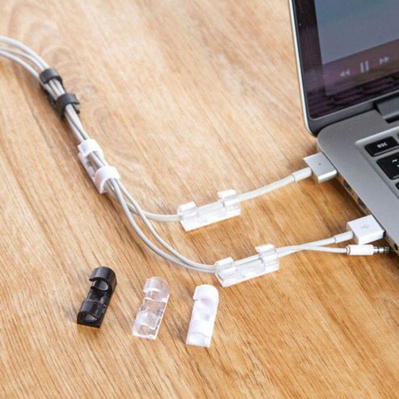 Jual Klip Kabel Organizer Cable Clip 20 PCS | Shopee Indonesia