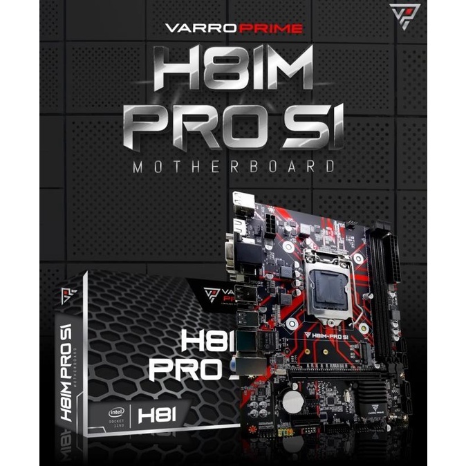 Jual MOTHERBOARD VARRO H81M-PRO S1 LGA 1150 | Shopee Indonesia
