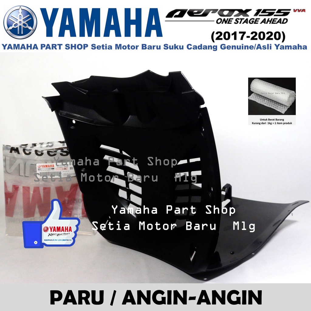 Jual Fender Inner Angin Angin Cover Lumpur Paru Motor Aerox 155 B65 ...