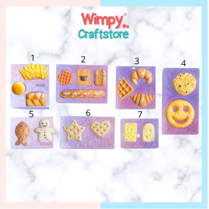 Jual Cetakan Silicone Cookies Kue Mold Clay Cetakan Kue Cetakan Pudding ...