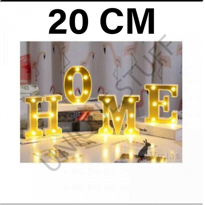 Jual Lampu LED Huruf Lampu LED Angka Lampu Tidur | Shopee Indonesia