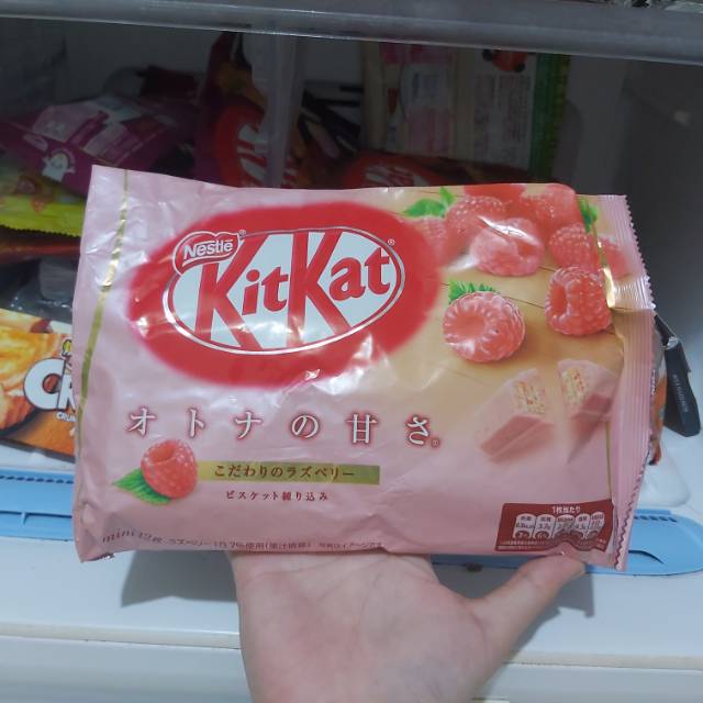 Jual Kitkat Raspberry Original Japan | Shopee Indonesia