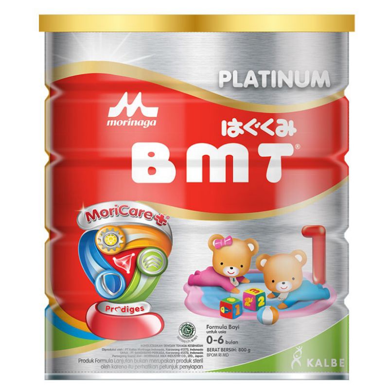Jual Morinaga BMT Platinum(0-6 bulan) 400gr & 800gr Susu Formula Kaleng ...