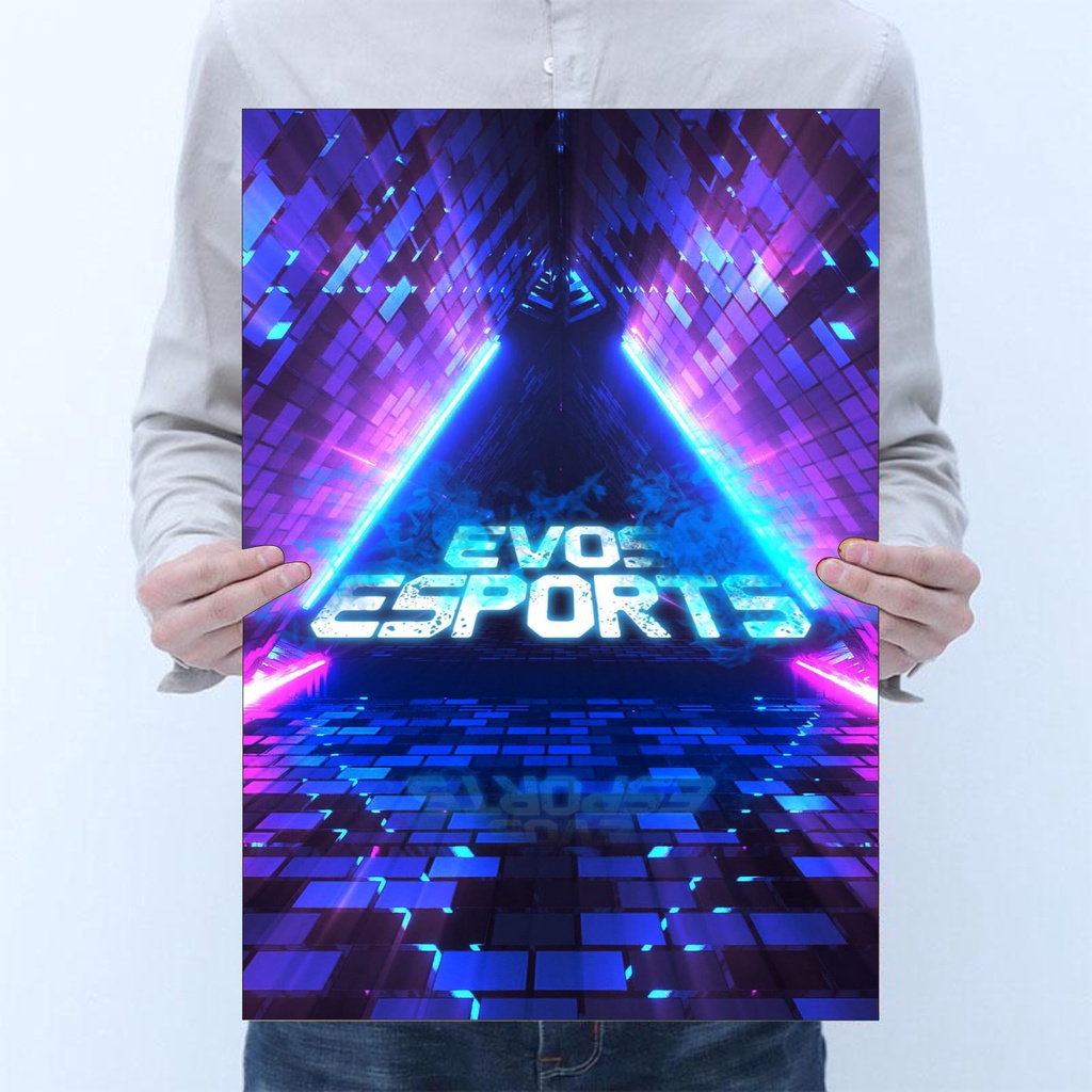 Jual Poster EVOS ( Poster Evos Esport Tim Esport Mobile Legend ...