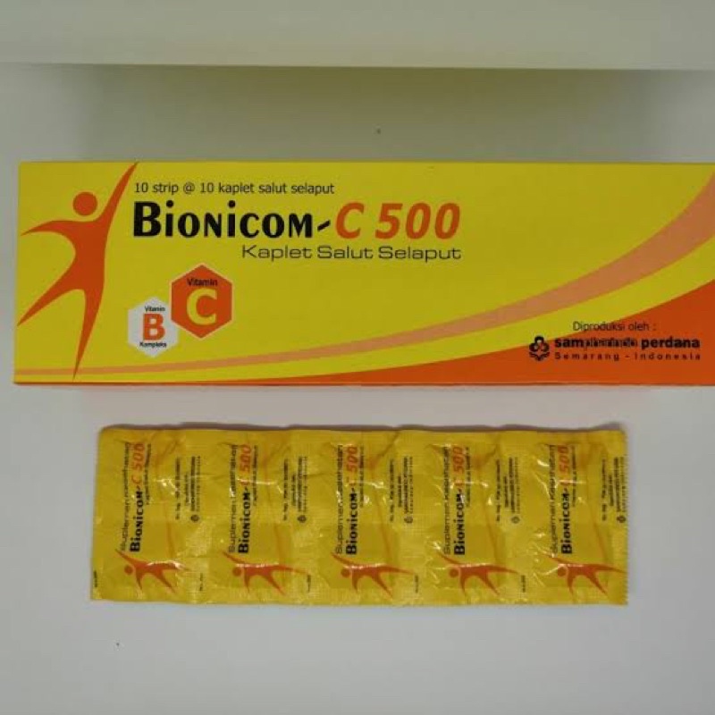 Jual Bionicom C Multivitamin Strip 10’s | Shopee Indonesia