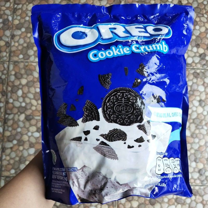 Jual OREO COOKIE CRUMB ORIGINAL TASTE (REMAHAN BISKUIT) 1KG | Shopee ...