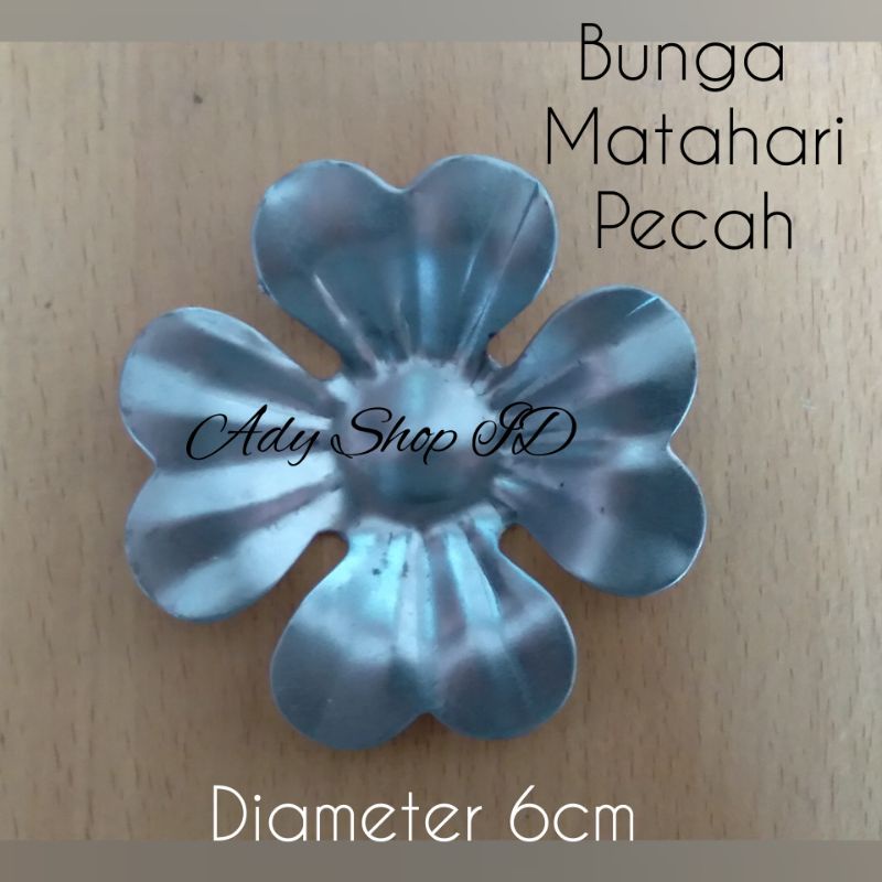 Jual Ornamen pagar besi teralis hiasan motif bunga matahari pecah ...
