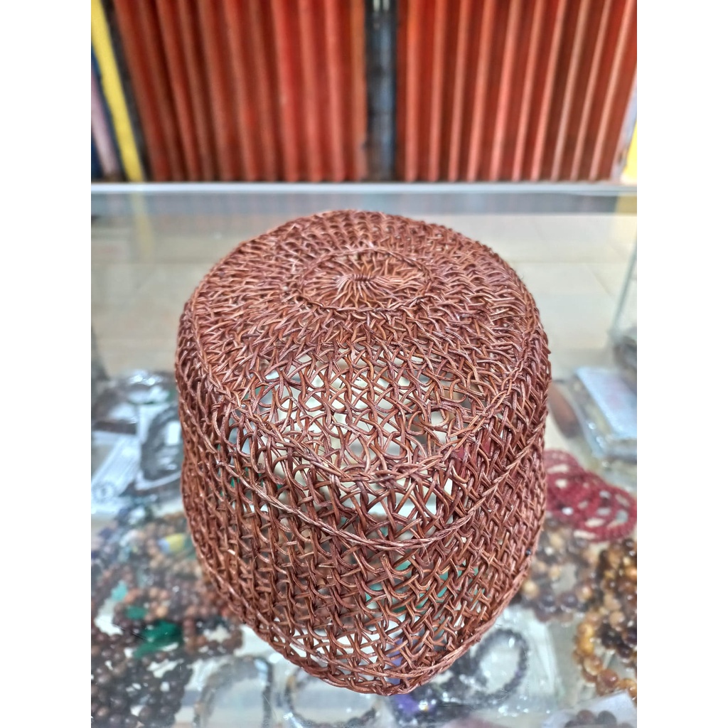 Jual Peci Kopiah Rotan Khas Kalimantan | Shopee Indonesia