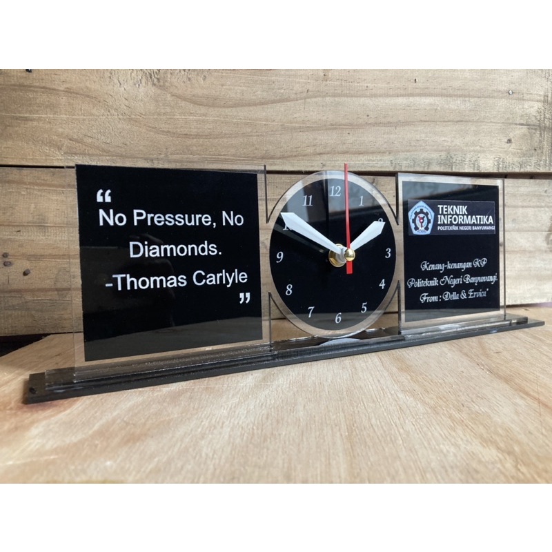 Jual KENANG KENANGAN MAGANG JAM DUDUK AKRILIK UNTUK PKL | Shopee Indonesia