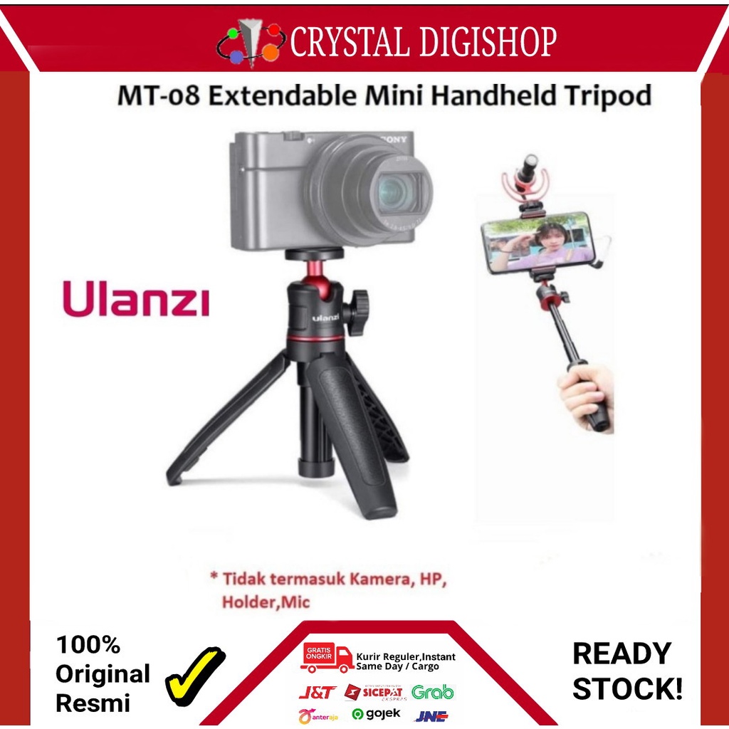 Jual ULANZI MT-08 Extendable Mini Tripod for Smartphone Camera etc ...
