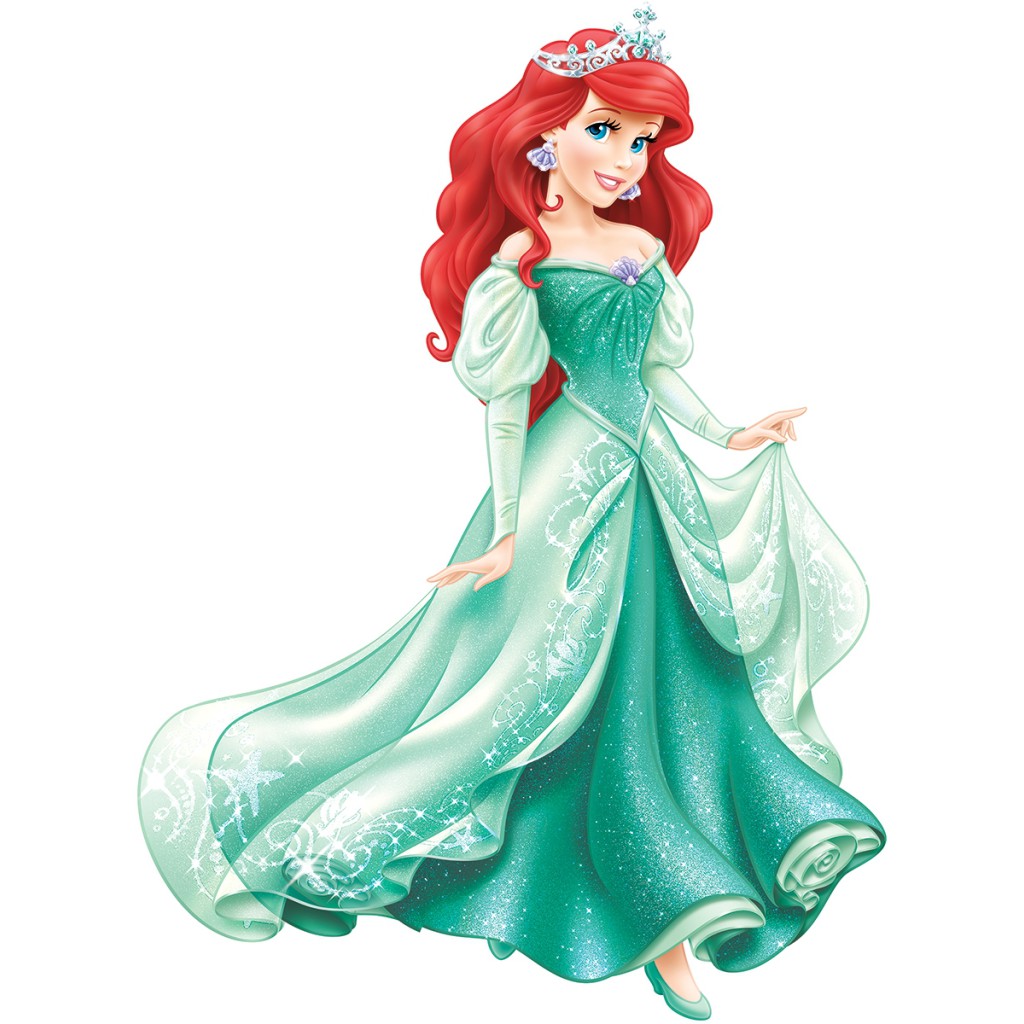 Jual Disney Princess Ariel with Glitter - Stiker Dinding Raksasa ...