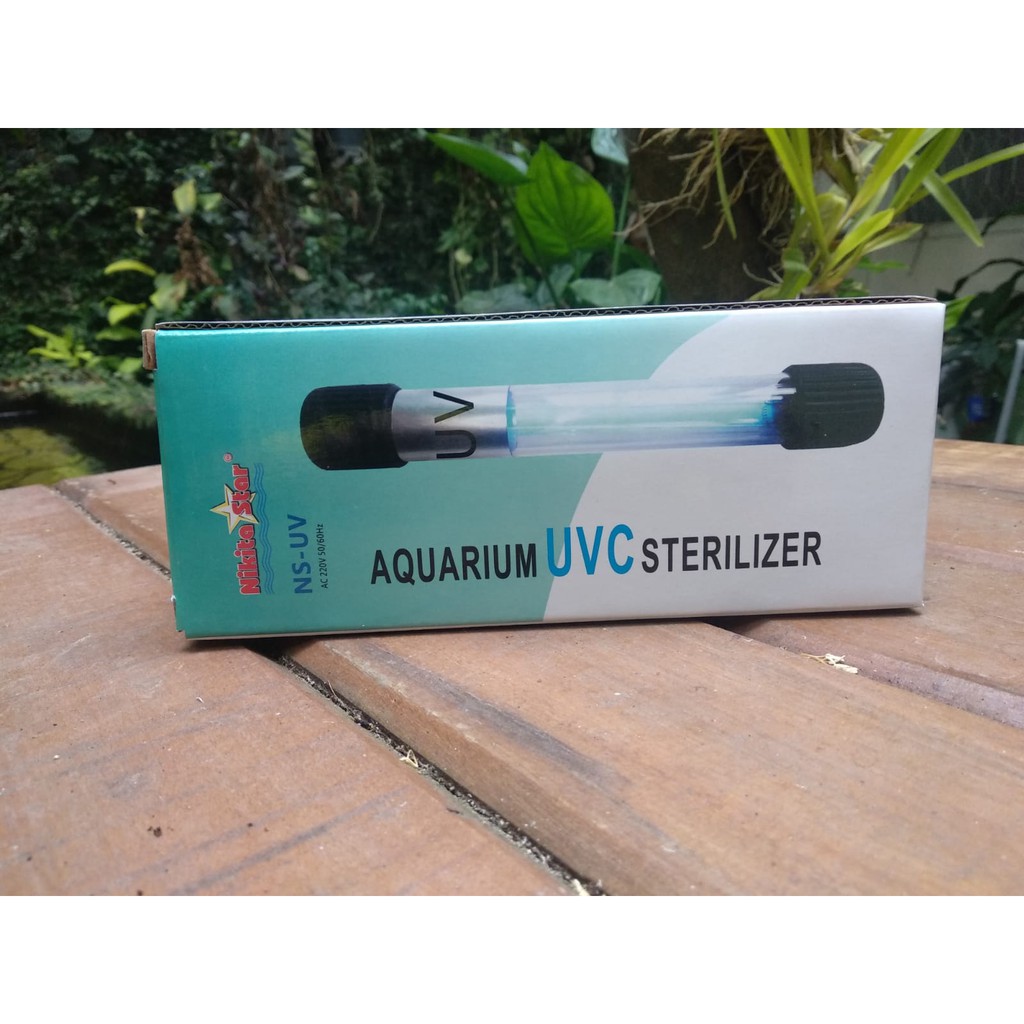 Jual Lampu UV 7 Watt dan 9 watt Merk Nikita Star UNTUK KOLAM DAN AQUARIUM | Shopee Indonesia