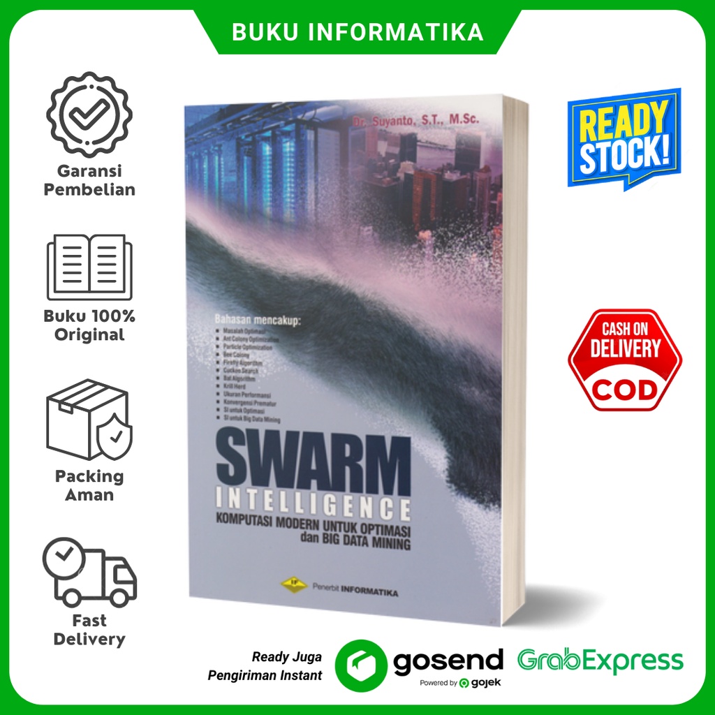 Jual Buku Swarm Intelligence (Komputasi Modern Untuk Optimasi & Big ...