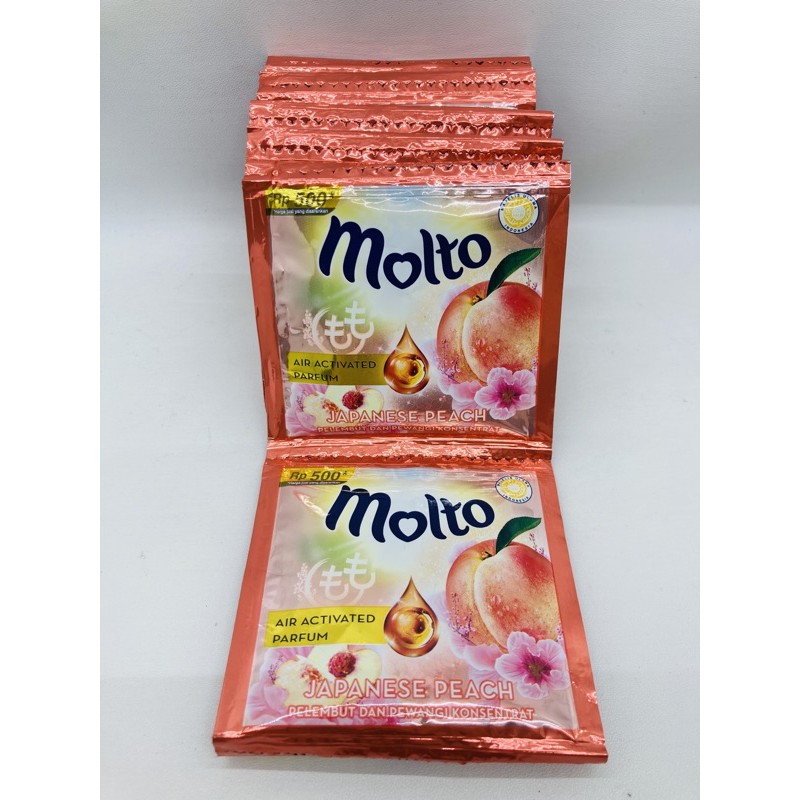 Jual Molto Pewangi Sachet 500-an renteng (12sachet) All Varian | Shopee ...