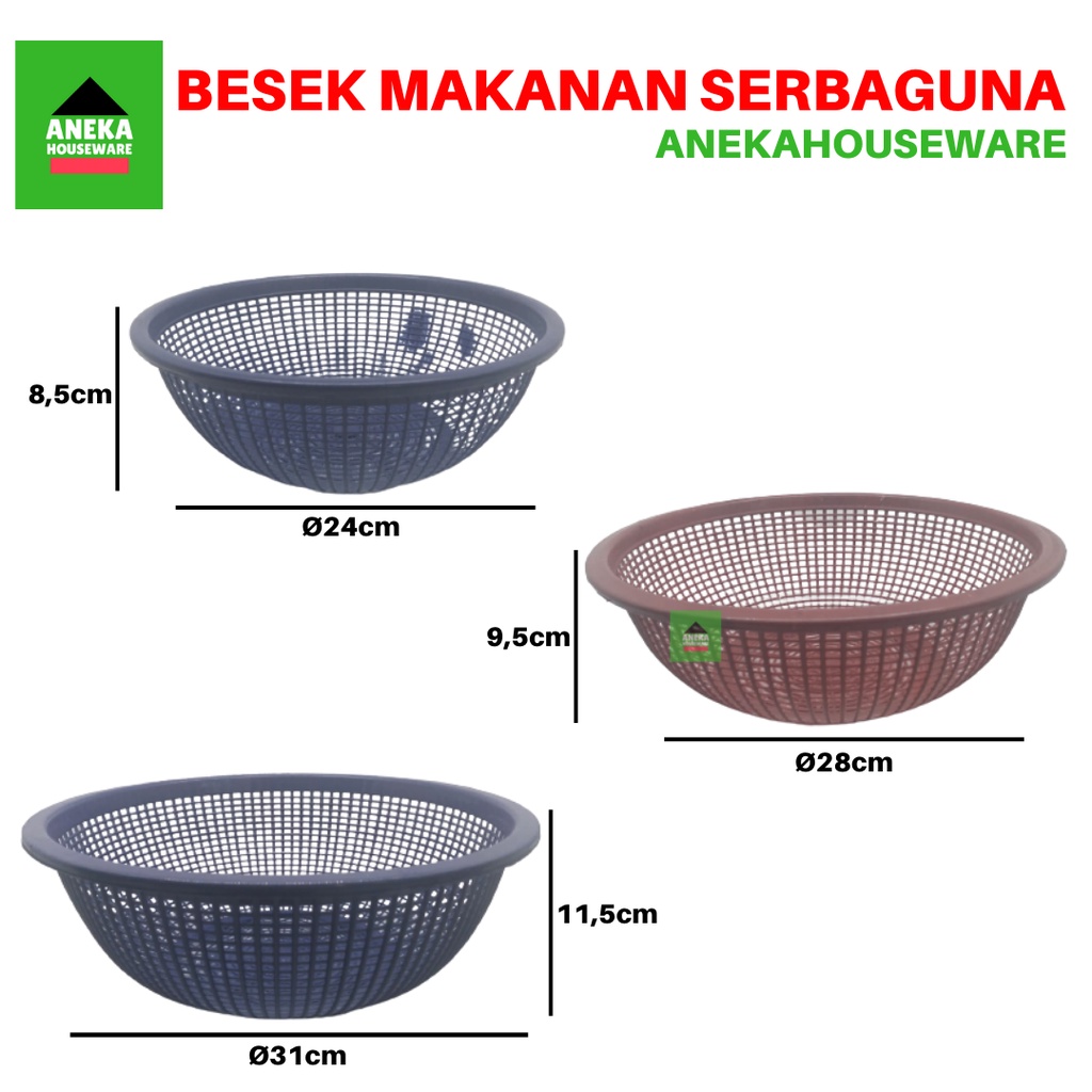 Jual Besek Wakul Tanggok Plastik Bakul Telur Keranjang Serbaguna ...