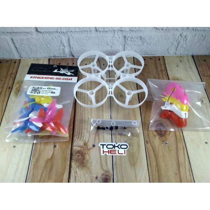 Jual LDARC 4 Color Tiny8X KIT 85mm Brushed Frame + Led + 48mm Prop ...