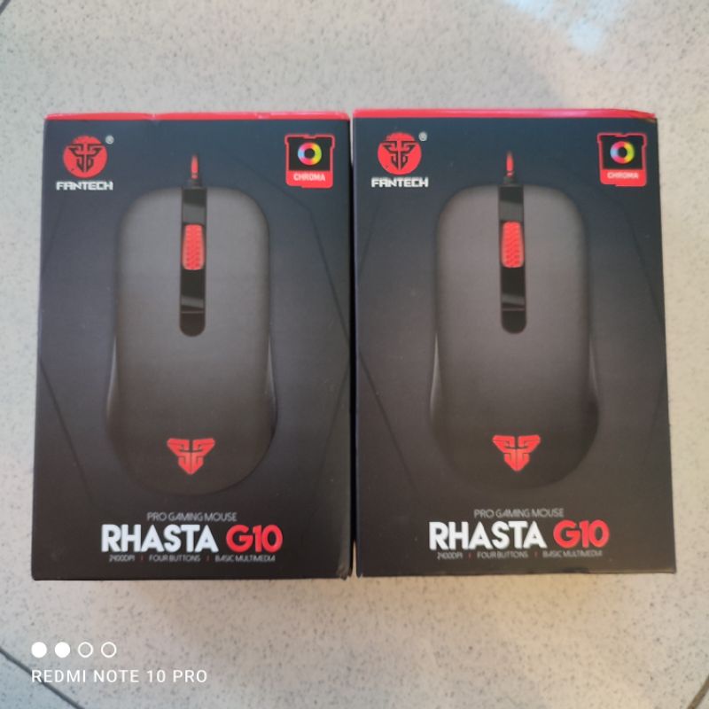 Jual Mouse Gaming Fantech Rhasta G10 / G 10 RGB Hitam | Shopee Indonesia