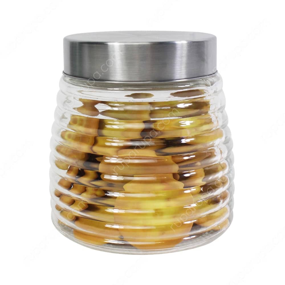 Jual Krishome 720 ml Stoples Kaca Beling dengan Tutup Stainless Steel ...