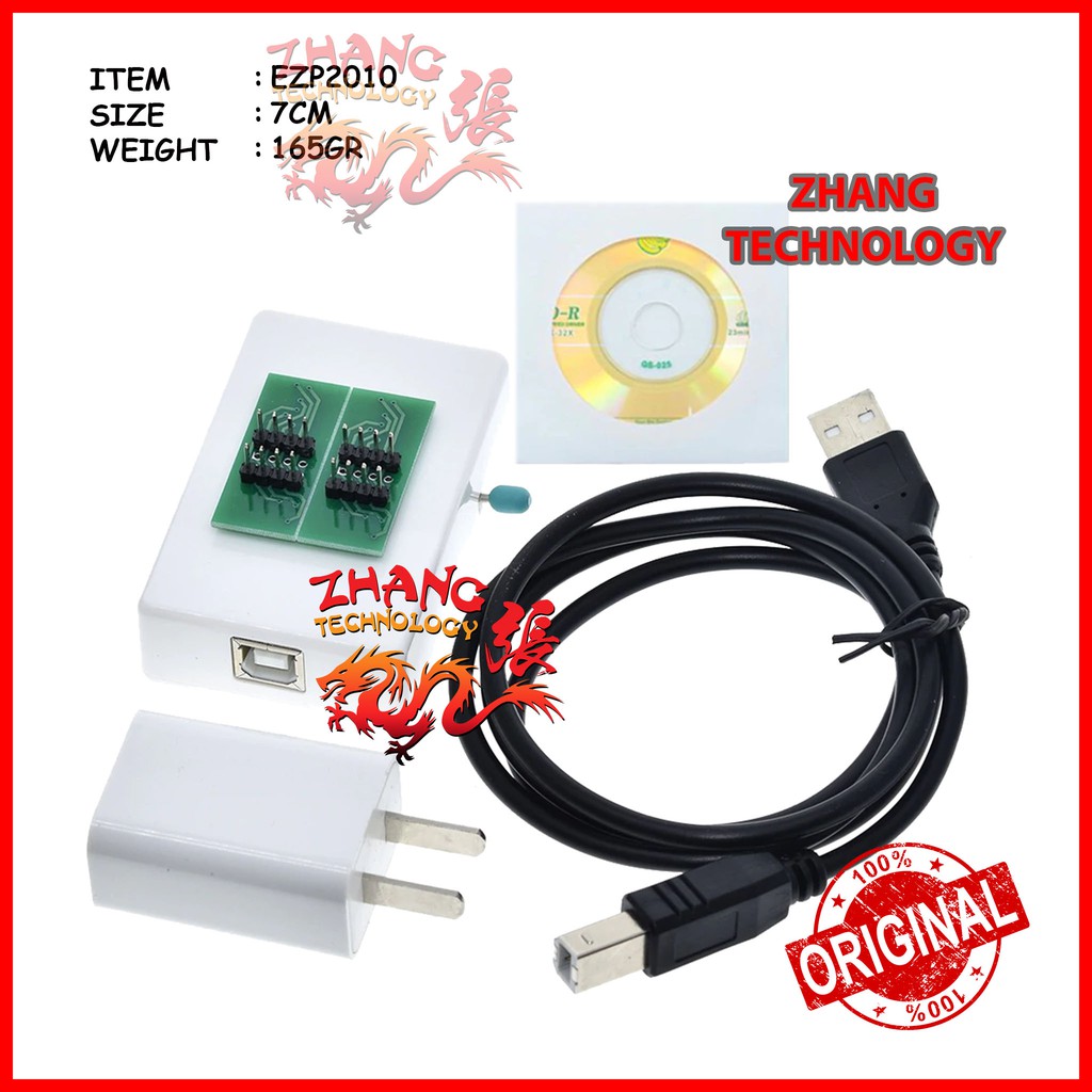 Jual [ ZHANG TECHNOLOGY ] ORIGINAL!!! EZP2010 EZP RT809F BIOS USB HIGH ...