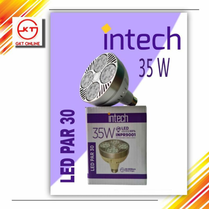 Jual lampu led par 30 35w Intech / lampu Led Par 35 Watt | Shopee Indonesia