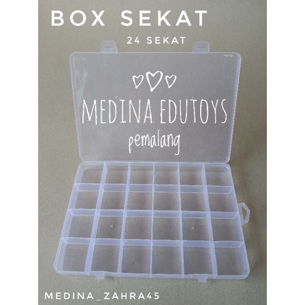 Jual Box Sekat (24 sekat) | Shopee Indonesia