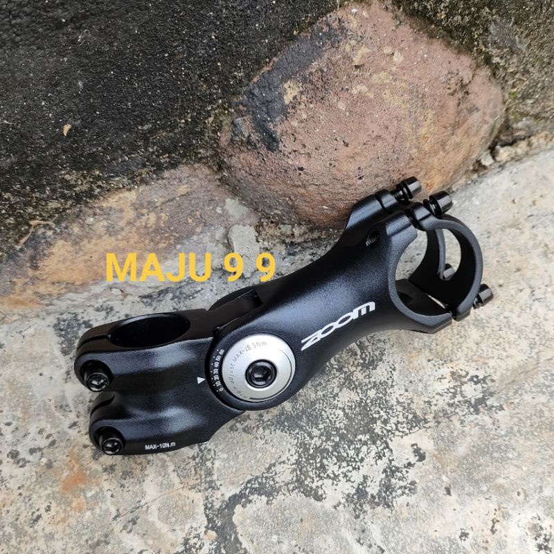 Jual Stem Sepeda handlebar Adjustable Oversize 31.8 Zoom Alloy 28.6mm ...