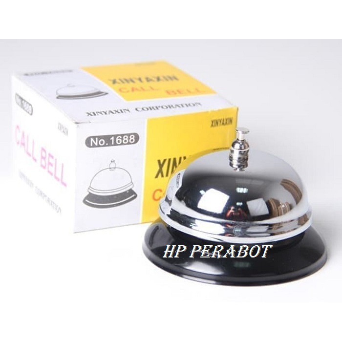 Jual Call Bell/ Table Bell/ Bell Meja Stainless Klasik/ Lonceng Meja ...